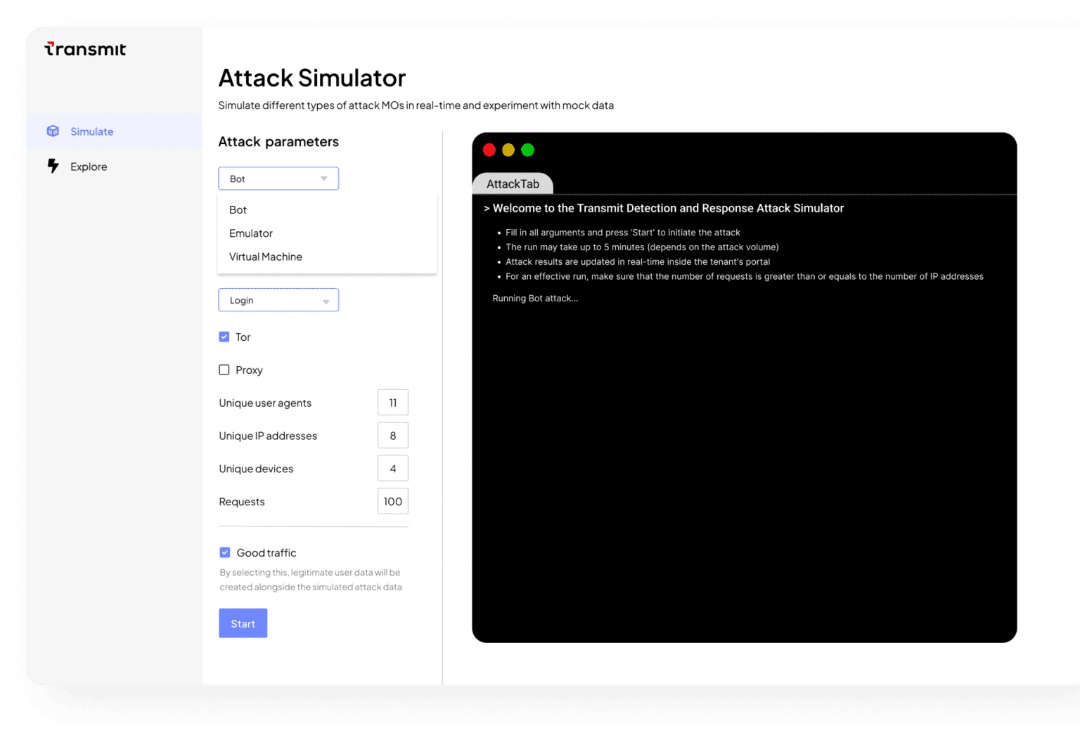 Detection and Response | Transmit Security
